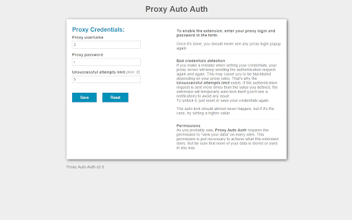 Proxy Auto Auth - 扩展迷