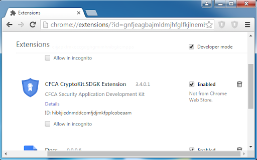 CFCA CryptoKit.SDGK Extension - 扩展迷