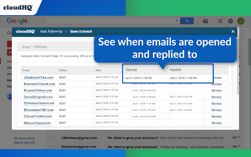 Auto Follow Up for Gmail™ by cloudHQ - 扩展迷