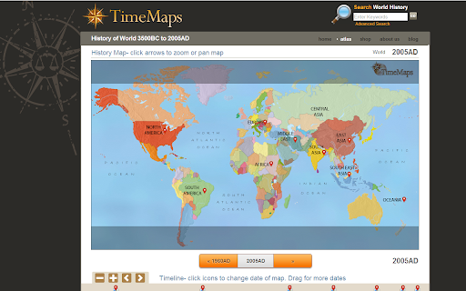 TimeMaps: World History Atlas - 扩展迷